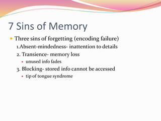 Forgetting | PPT