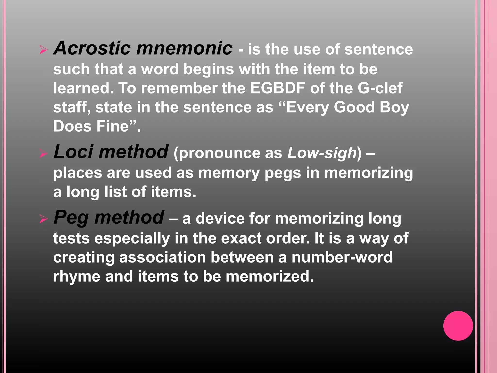 psychology of forgetting | PPTX