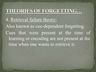 Forgetting | PPTX