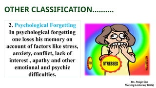 FORGETTING ITS TYPES & CAUSES .pptx