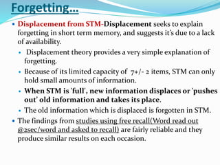 Forgetting | PPTX