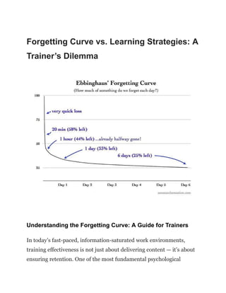 Forgetting Curve vs. Learning Strategies_ A Trainer’s Dilemma.pdf