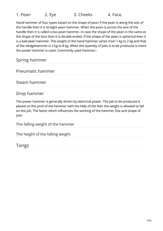 Forging | PDF | Woodworking | Arts and Crafts