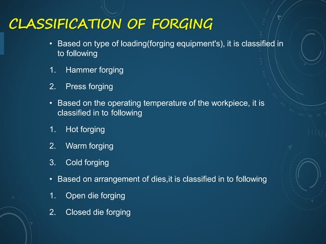 Forging | PPTX
