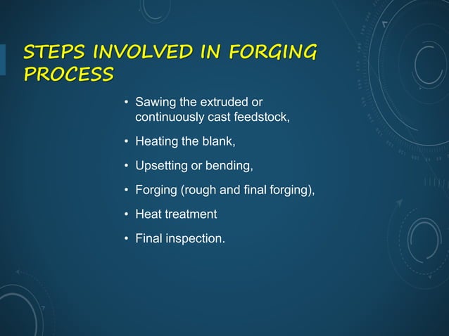 Forging | PPTX