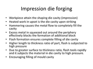 Basic concepts of forging and detailed is here | PPT