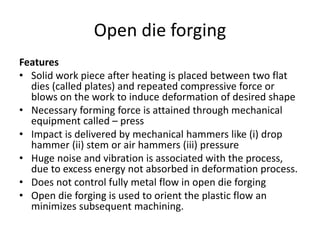 Basic concepts of forging and detailed is here | PPT