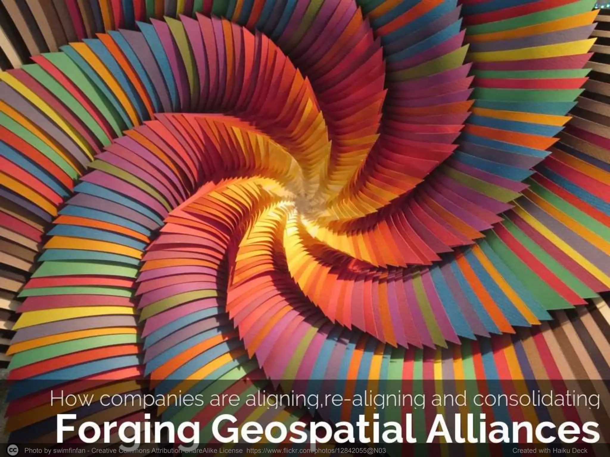 Forging Geospatial Alliances | PPT