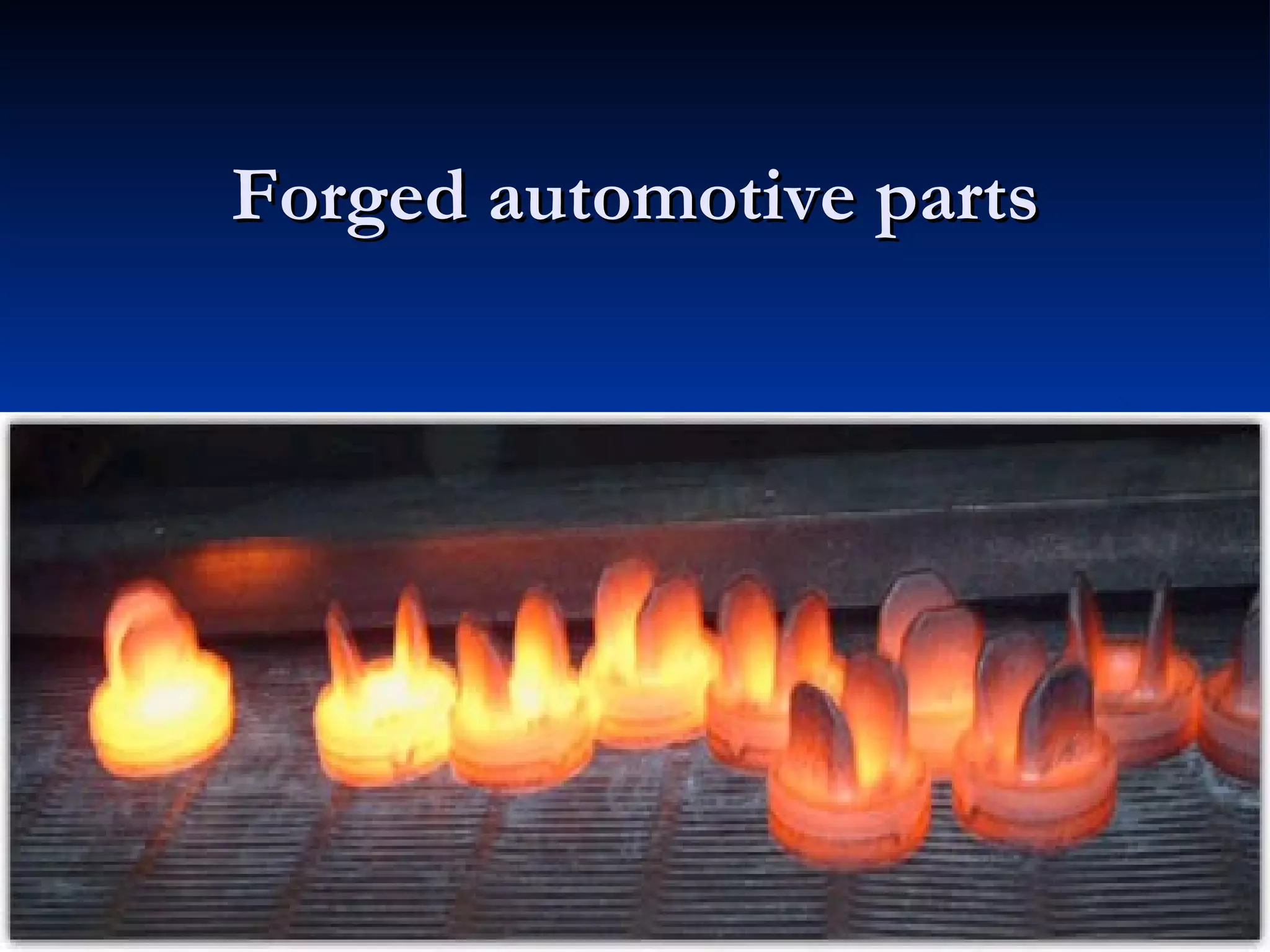 Forging Lubricants For The Hot Forging Of Steels | PPT