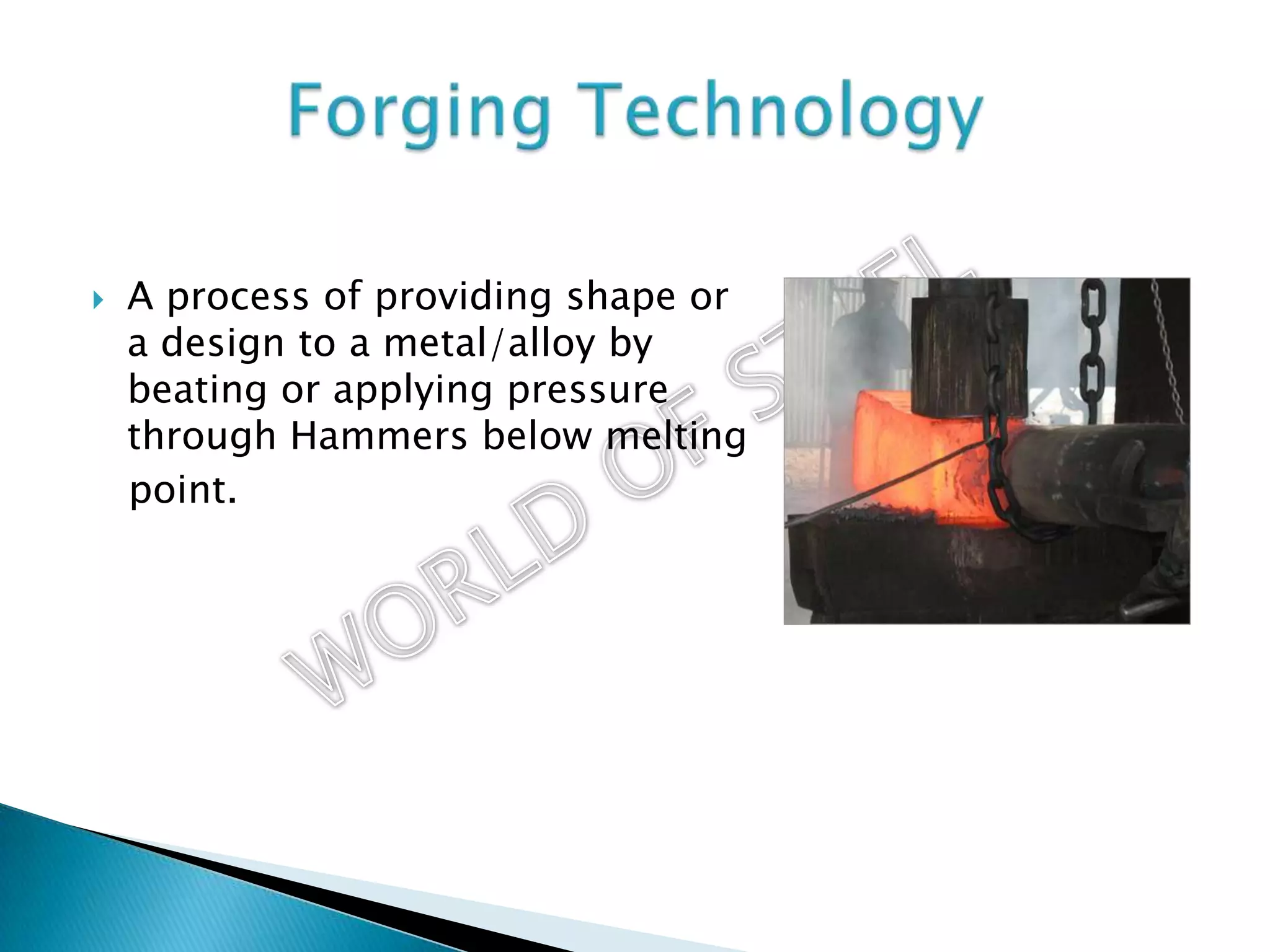 Forging and casting technology | PPTX