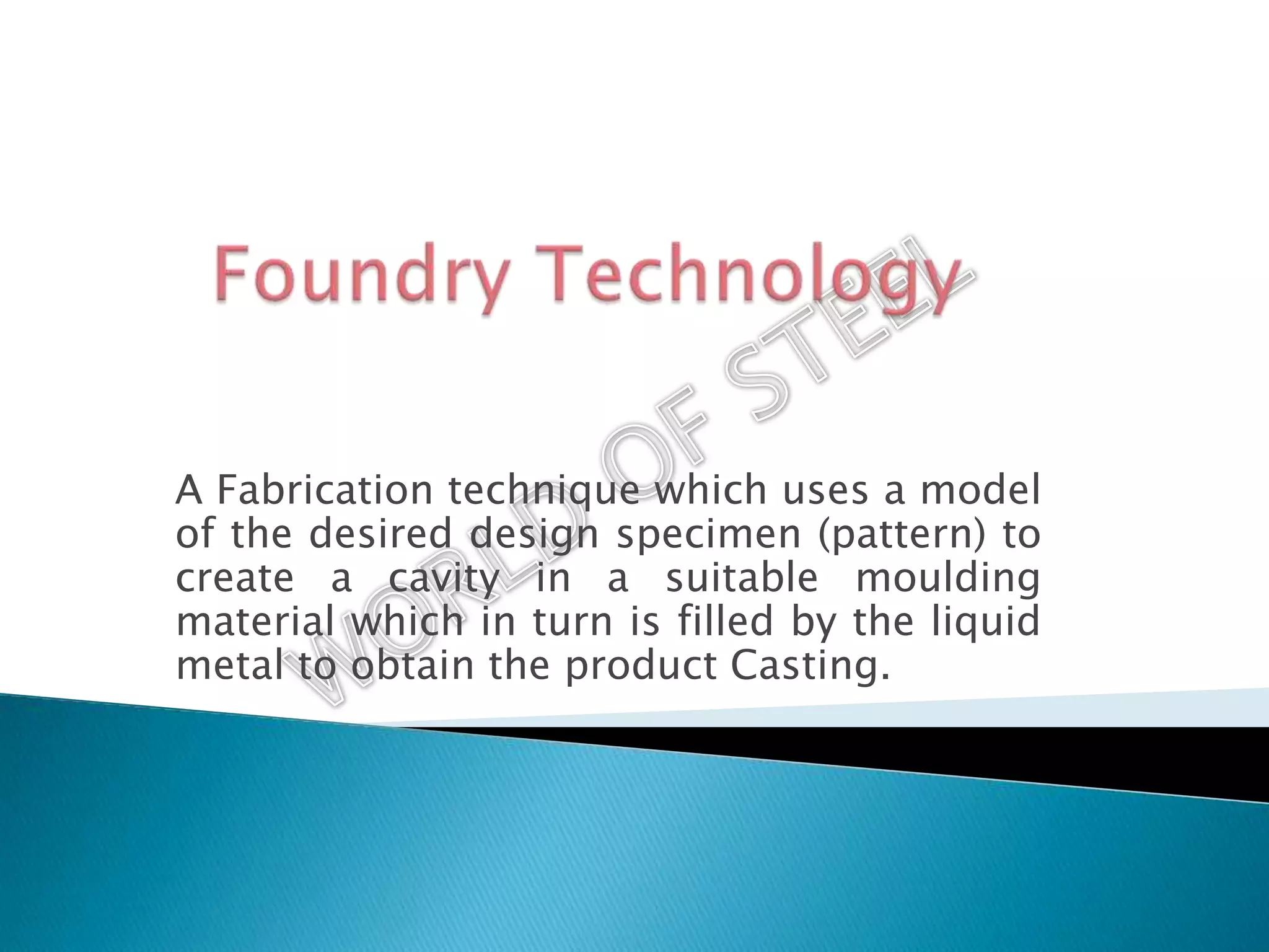 Forging and casting technology | PPTX