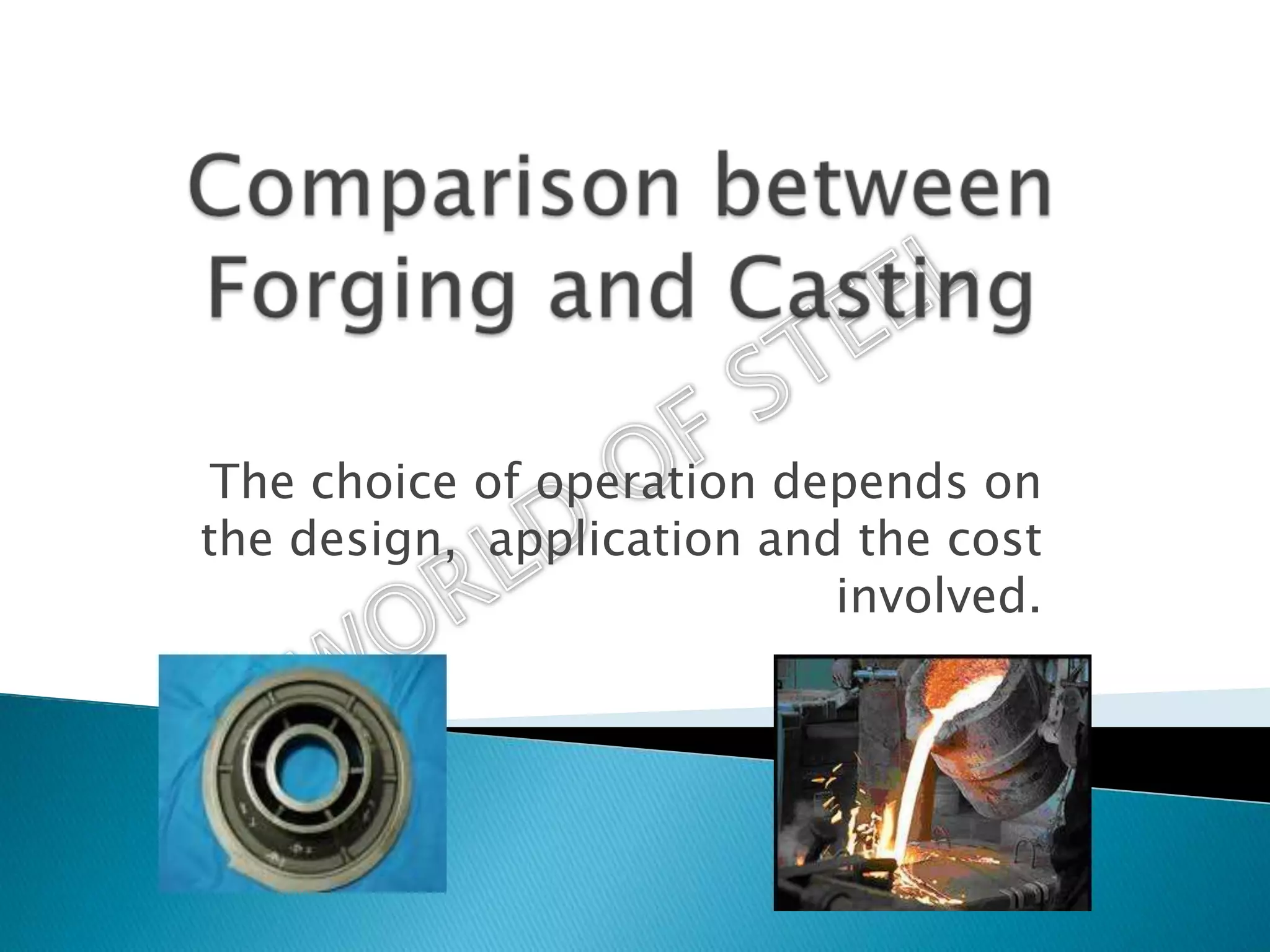 Forging and casting technology | PPTX