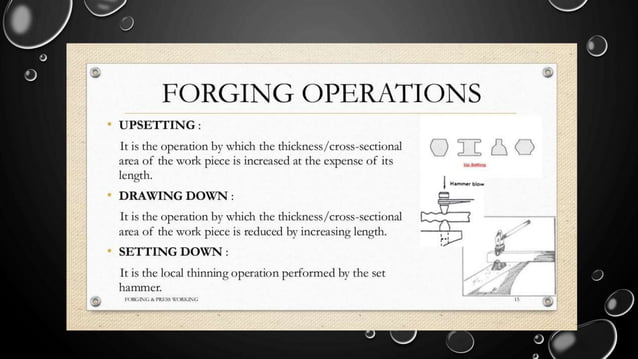 Forging ppt | PPTX