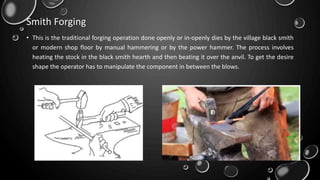 Forging ppt | PPTX