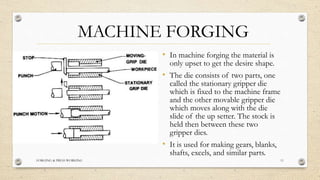 Forging & Press Working | PPTX