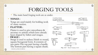 Forging & Press Working | PPTX