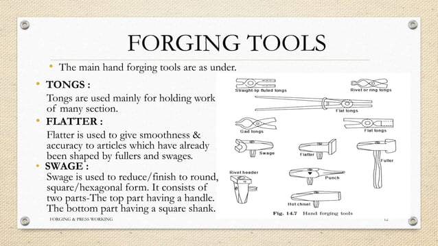 Forging & Press Working | PPTX