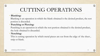 Forging & Press Working | PPTX