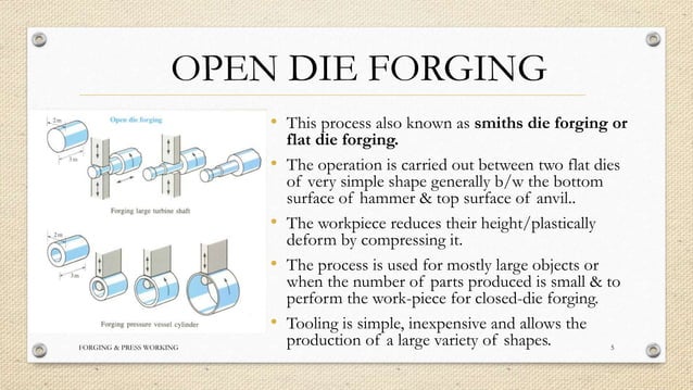 Forging & Press Working | PPTX