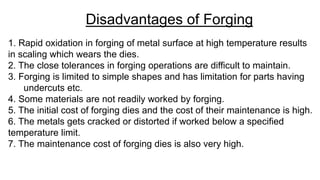ppt on Forging process | PPTX | Woodworking | Arts and Crafts