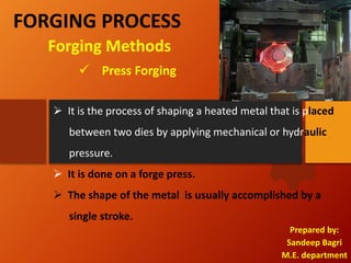 Forging Process | PPTX