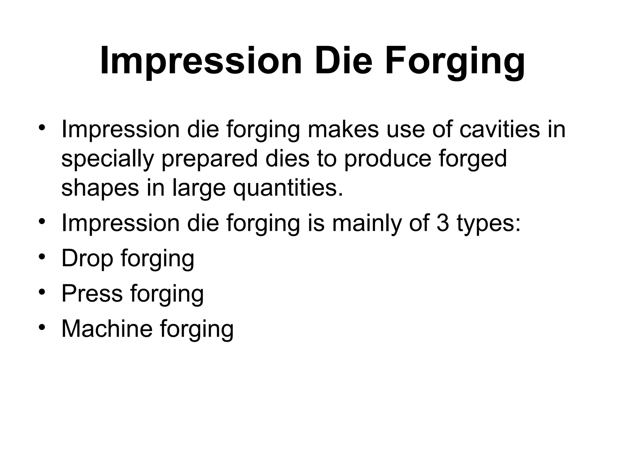 Forging processes | PPT