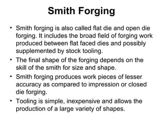 Forging processes | PPT