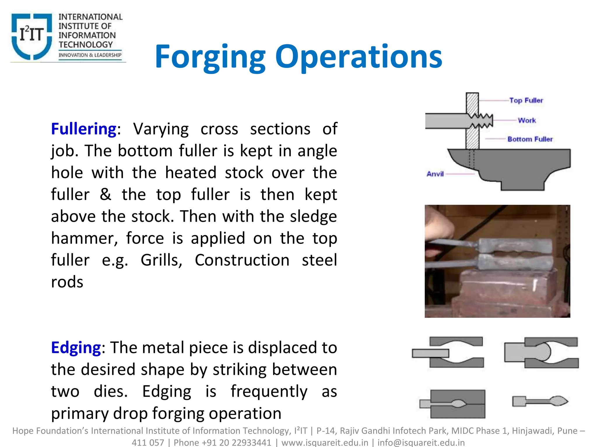 Manufacturing Processes - Forging | PDF