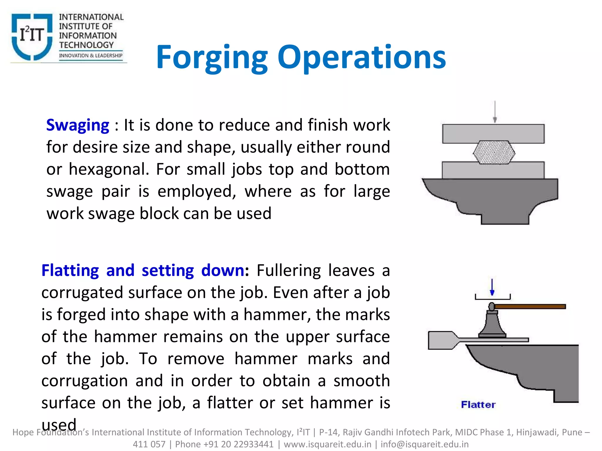 Manufacturing Processes - Forging | PDF