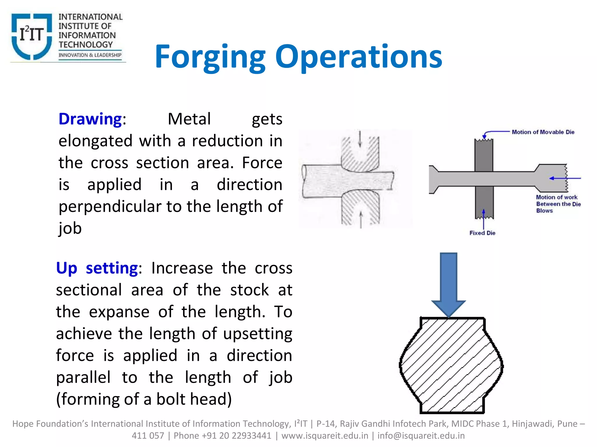 Manufacturing Processes - Forging | PDF