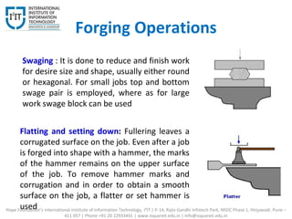 Manufacturing Processes - Forging | PDF