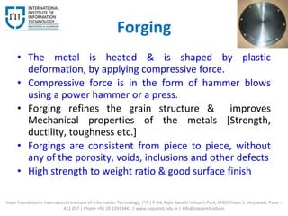 Manufacturing Processes - Forging | PDF