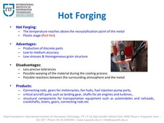Manufacturing Processes - Forging | PDF