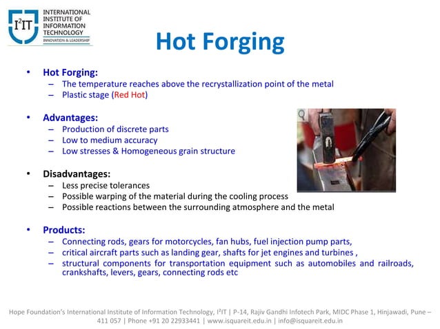 Manufacturing Processes - Forging | PDF