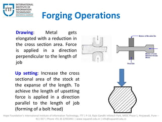 Manufacturing Processes - Forging | PDF