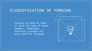 FORGING REPORT.pptx | Woodworking | Arts and Crafts