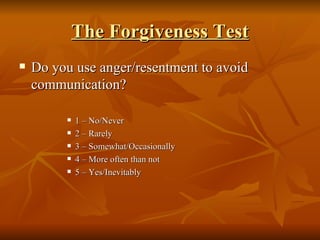 Forgiveness | PPT