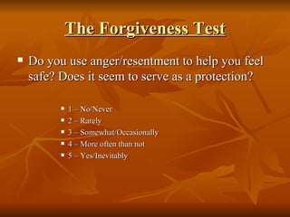 Forgiveness | PPT