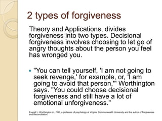 Forgiveness | PPTX