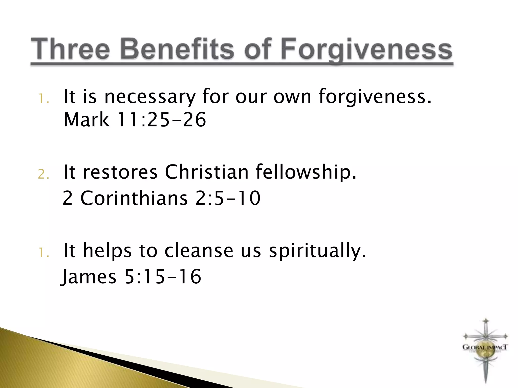 The Power of Forgiveness | PPTX