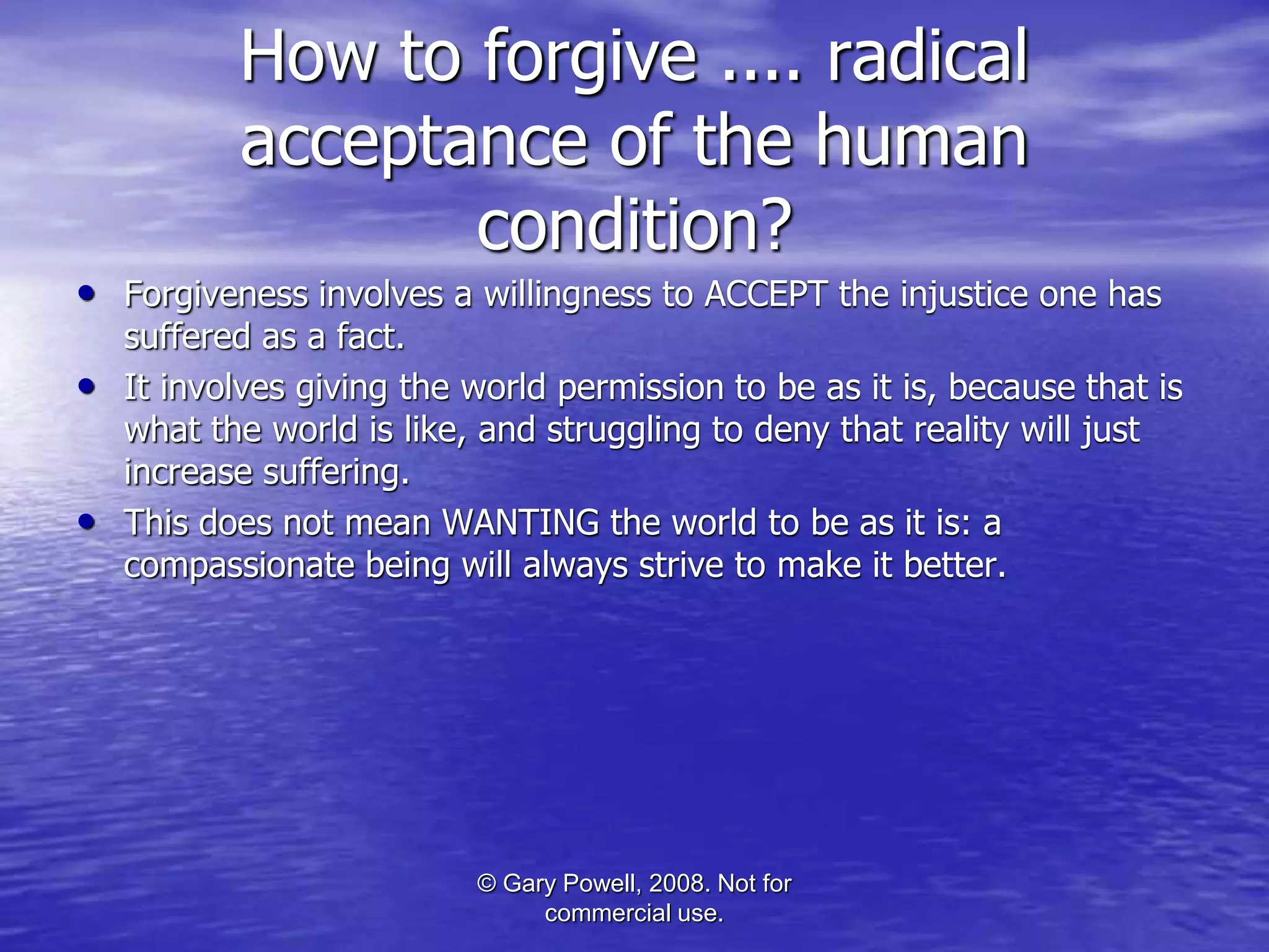 Forgiveness | PPT
