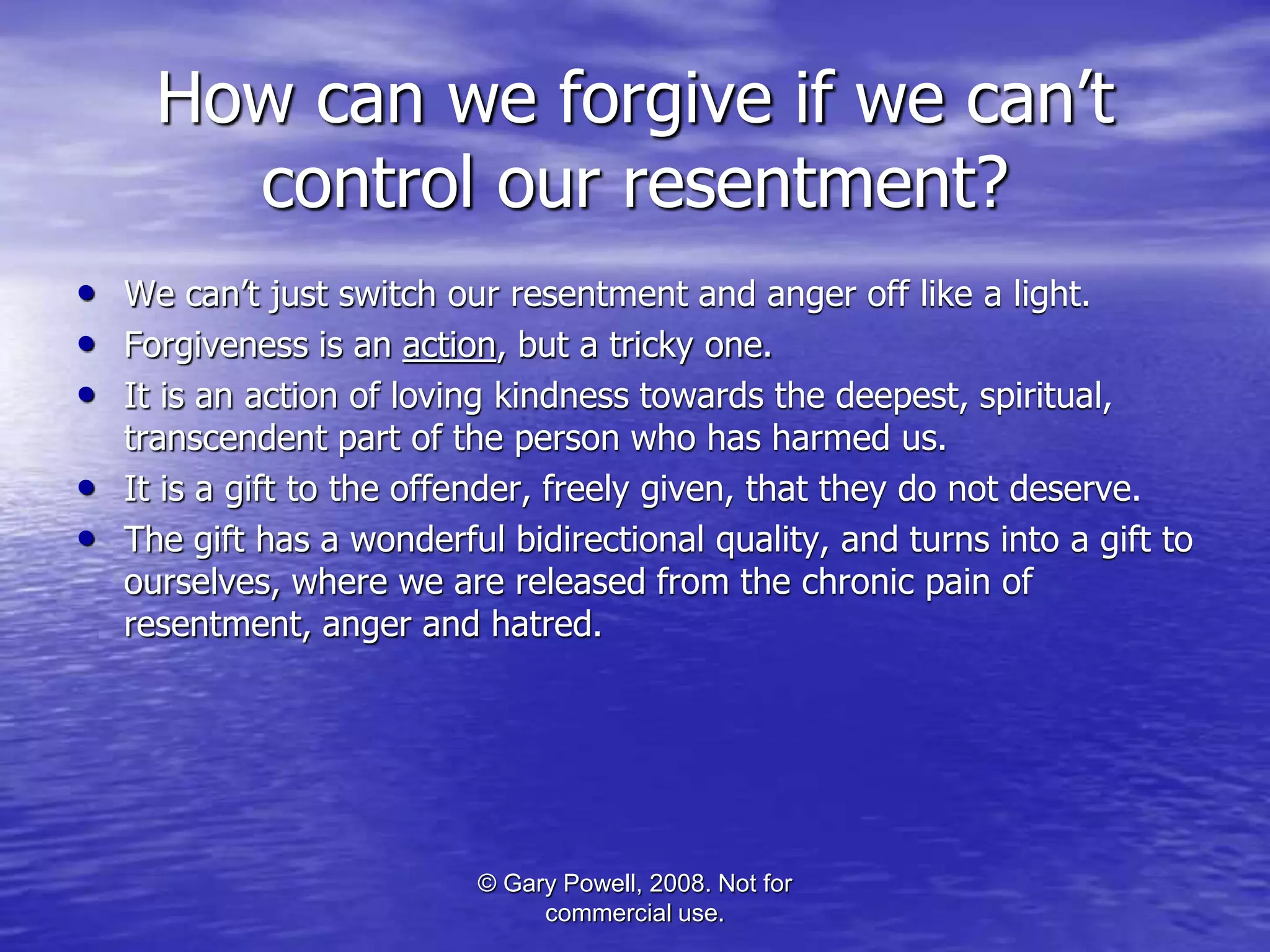Forgiveness | PPT