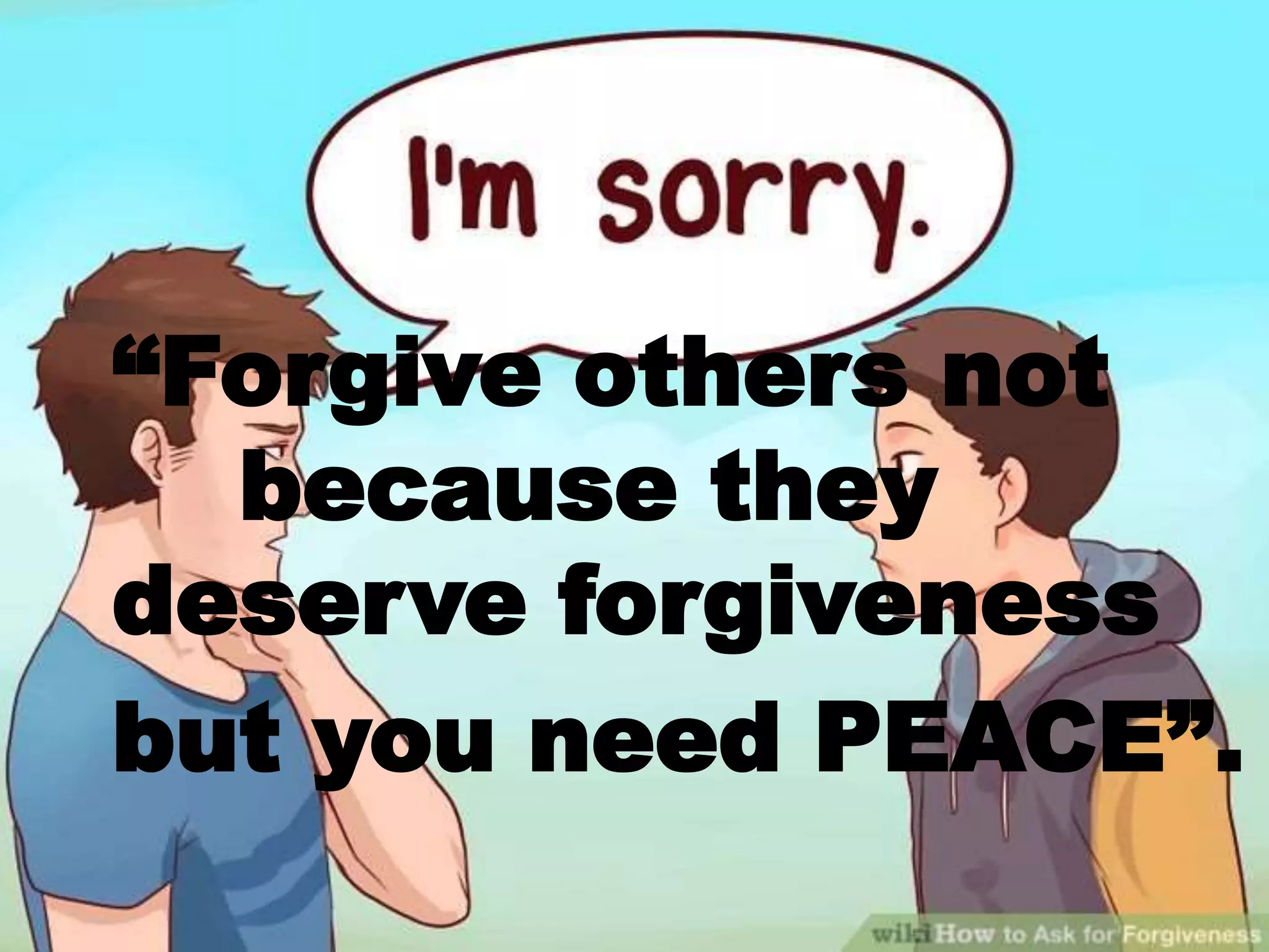 Forgiveness | PPTX