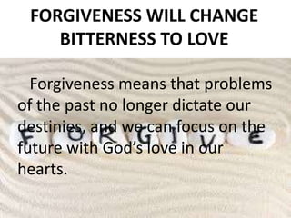 Forgiveness | PPTX | Christianity | Religion & Spirituality