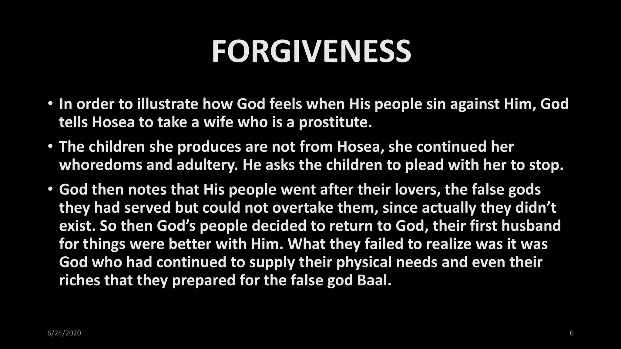 Forgiveness | PPTX