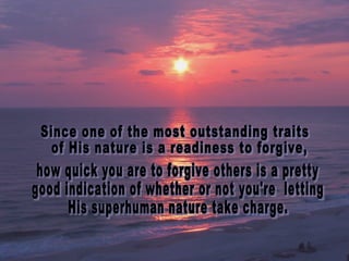 Forgiveness is-divine | PPT