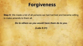 Celebrate Recovery Lesson 17 Forgiveness PPT | PPTX