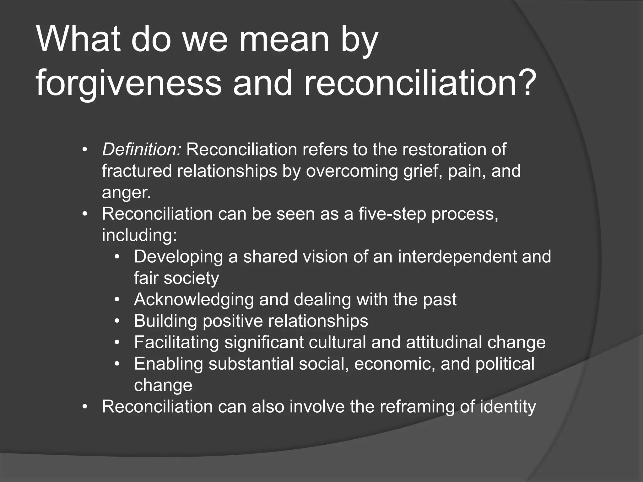 Forgiveness and | PPT | Free Download