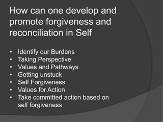 Forgiveness and | PPT | Free Download