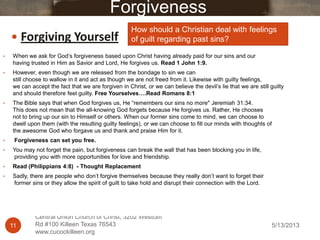 The Art of Forgiveness | PPTX